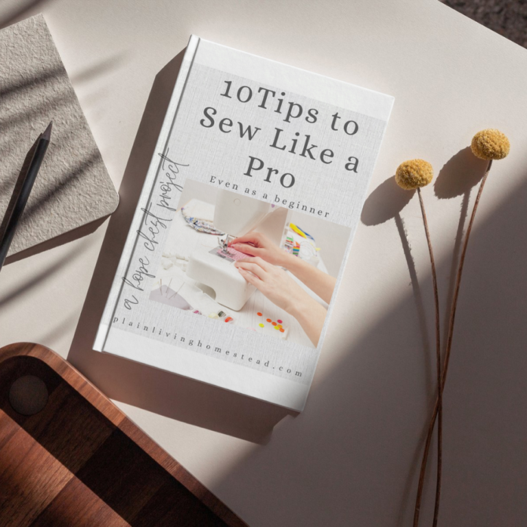 Plain living -Simple Sourdough, Sewing, Hope Chest Help